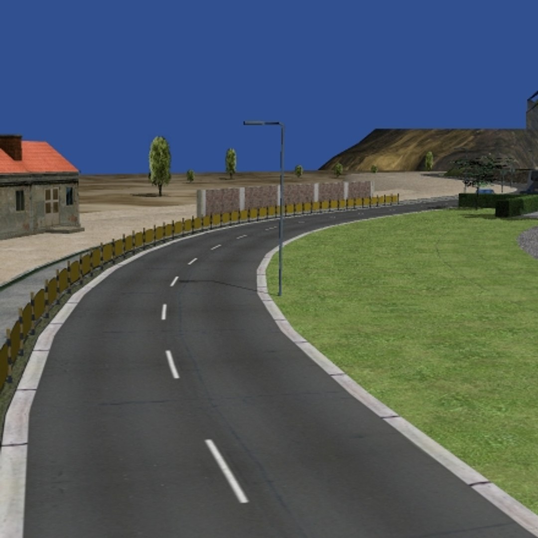 3d road track