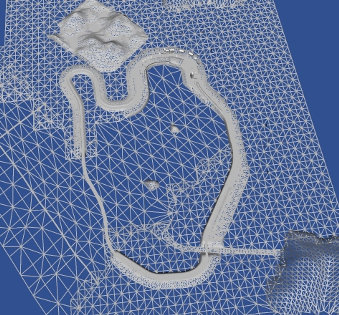 3d road track