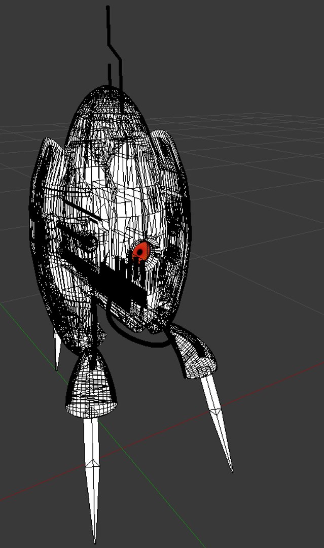 Sentry turret portal model - TurboSquid 1221567 Sentry turret portal model - TurboSquid 1221567