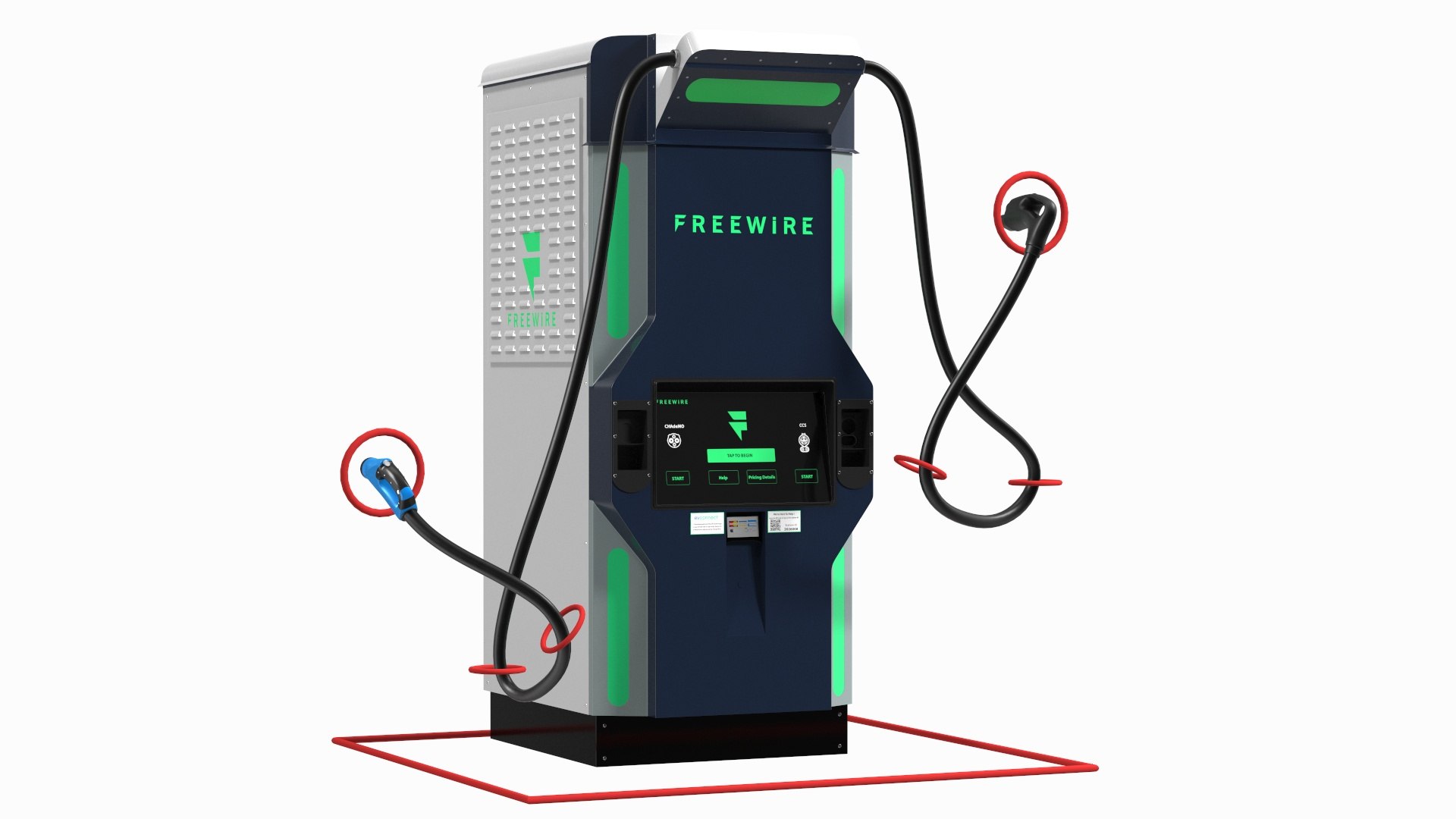 3D Freewire Ultrafast EV Boost Charger 200 Rigged - TurboSquid 2166911