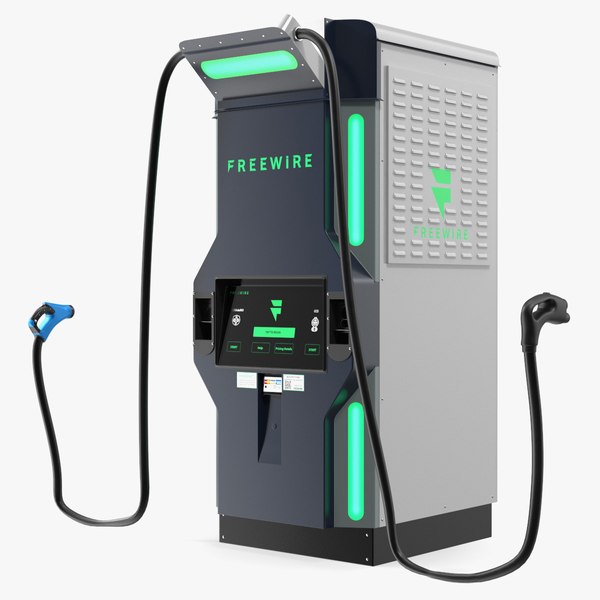 Carregador Freewire Ultrafast EV Boost 200 equipado Modelo 3D ...