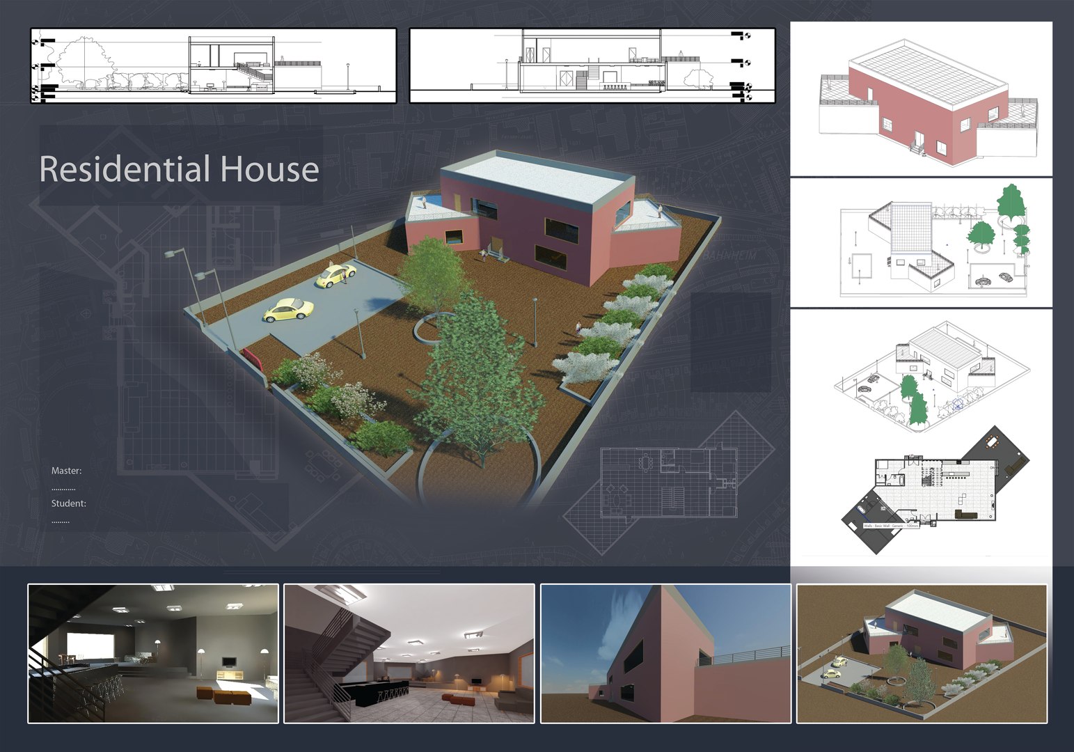 Residential House Revit 3D Model - TurboSquid 1470470
