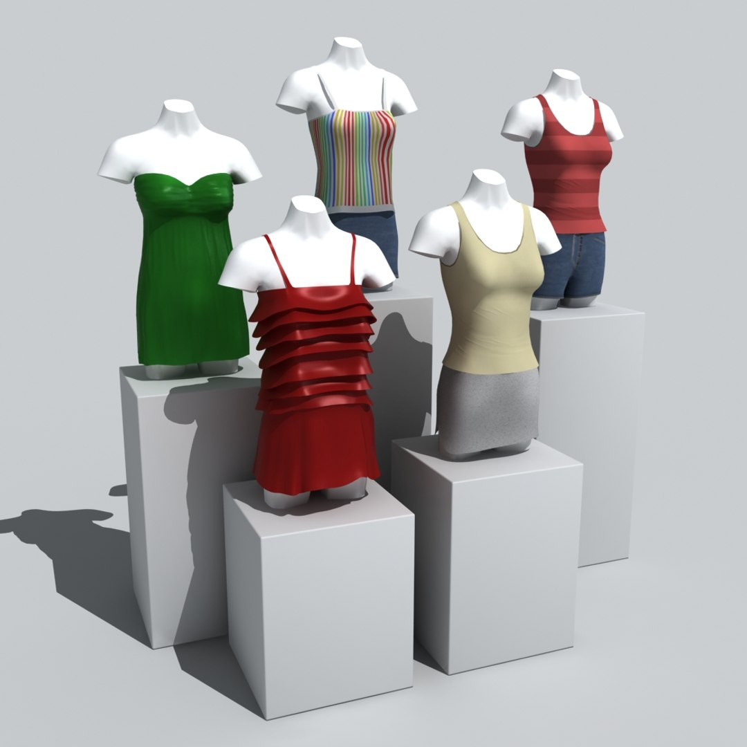 Clothing 3d Obj