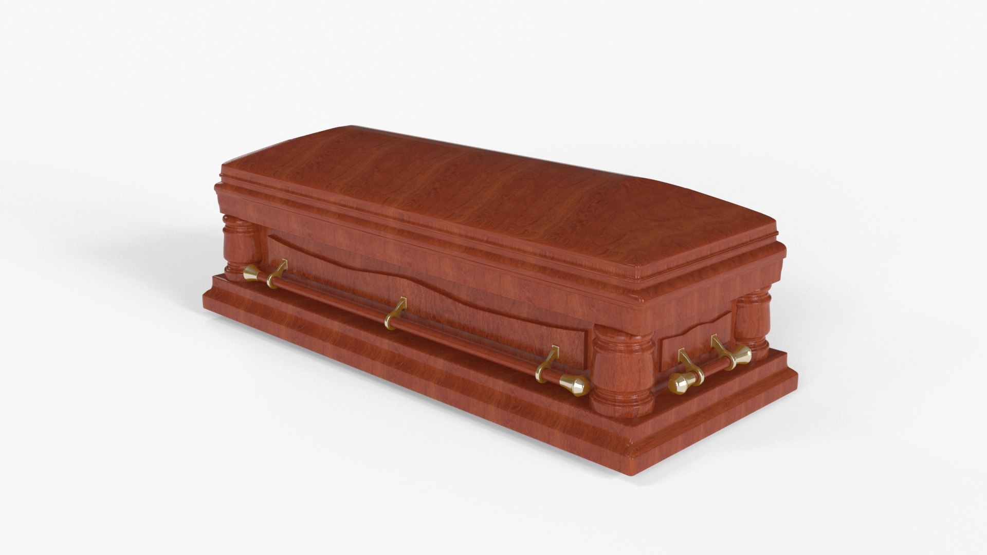3D Coffin Casket Model - TurboSquid 1453465