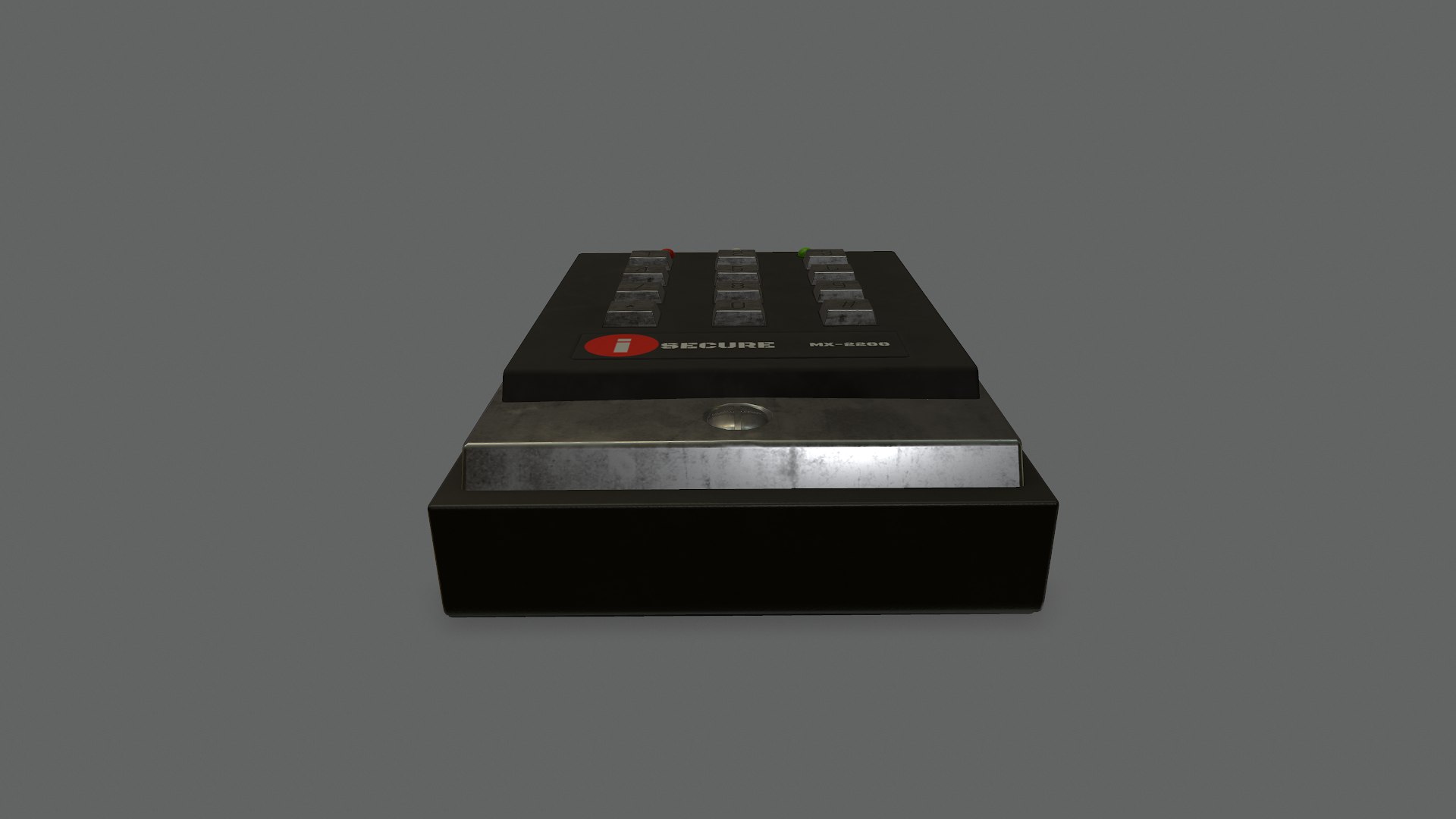 3D Security Keypad Lock Low-poly PBR - TurboSquid 2117182
