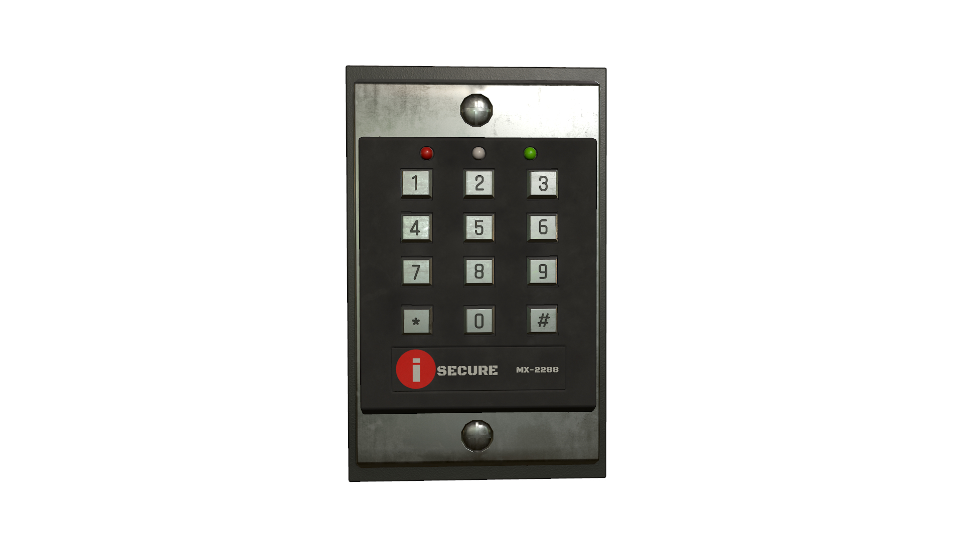3D Security Keypad Lock Low-poly PBR - TurboSquid 2117182