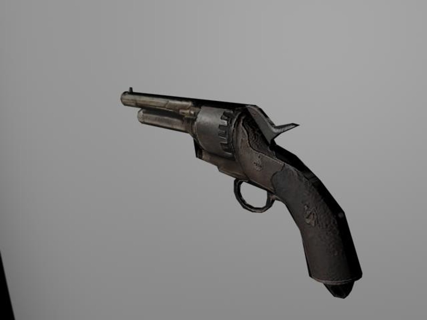 L Pistol 3d Model