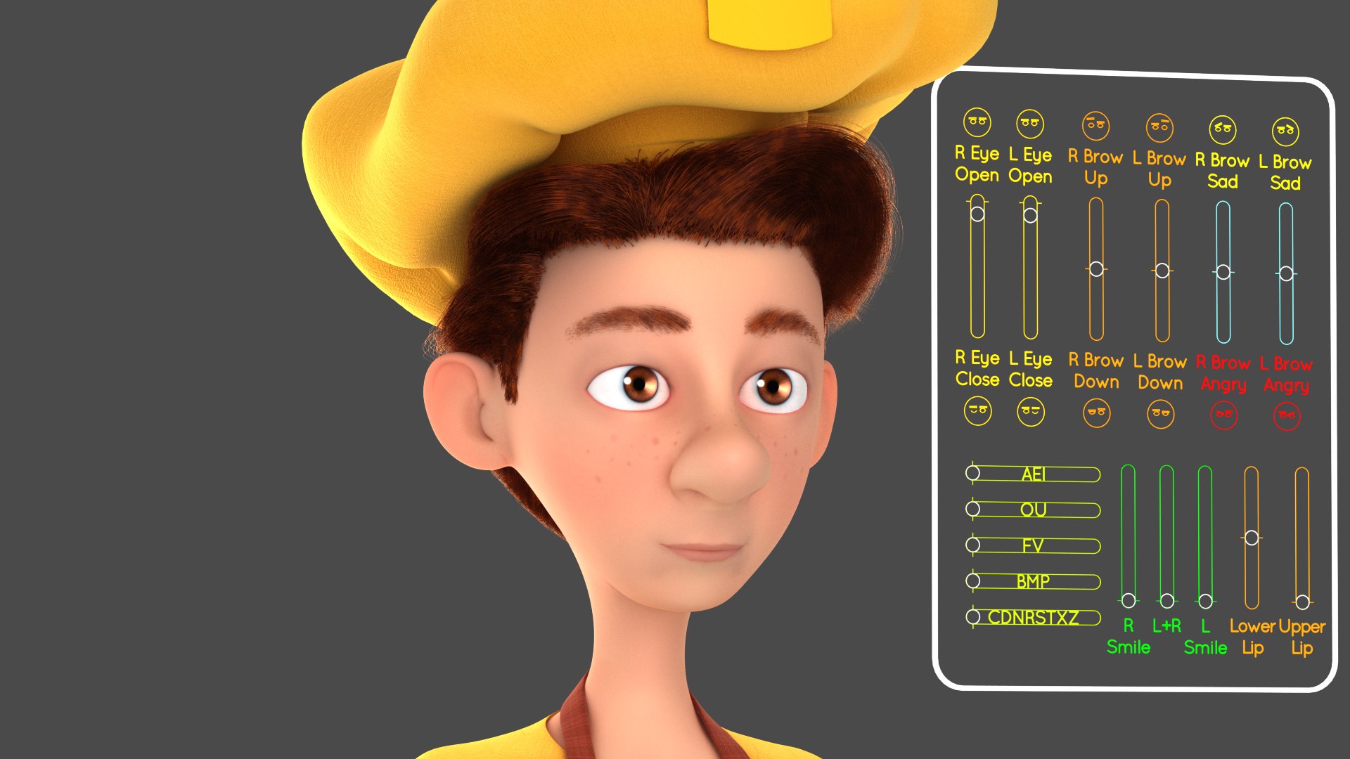 Cartoon Baker Rigged 3D Model - TurboSquid 1723660