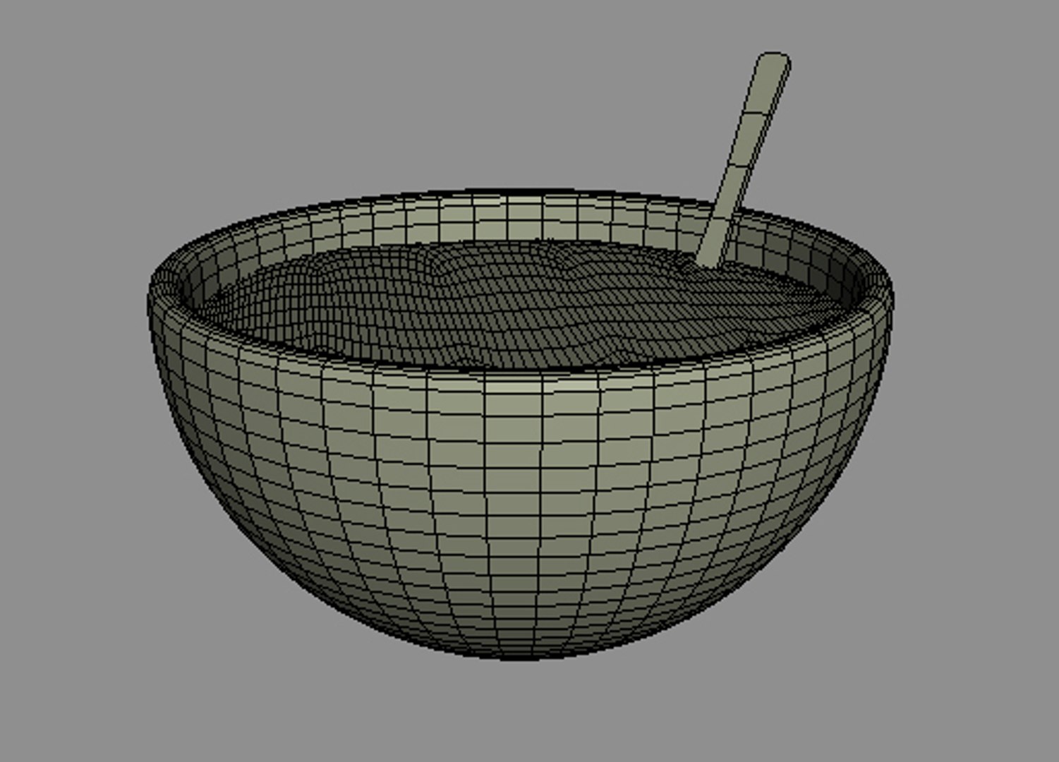Bowl Soup 3d Model