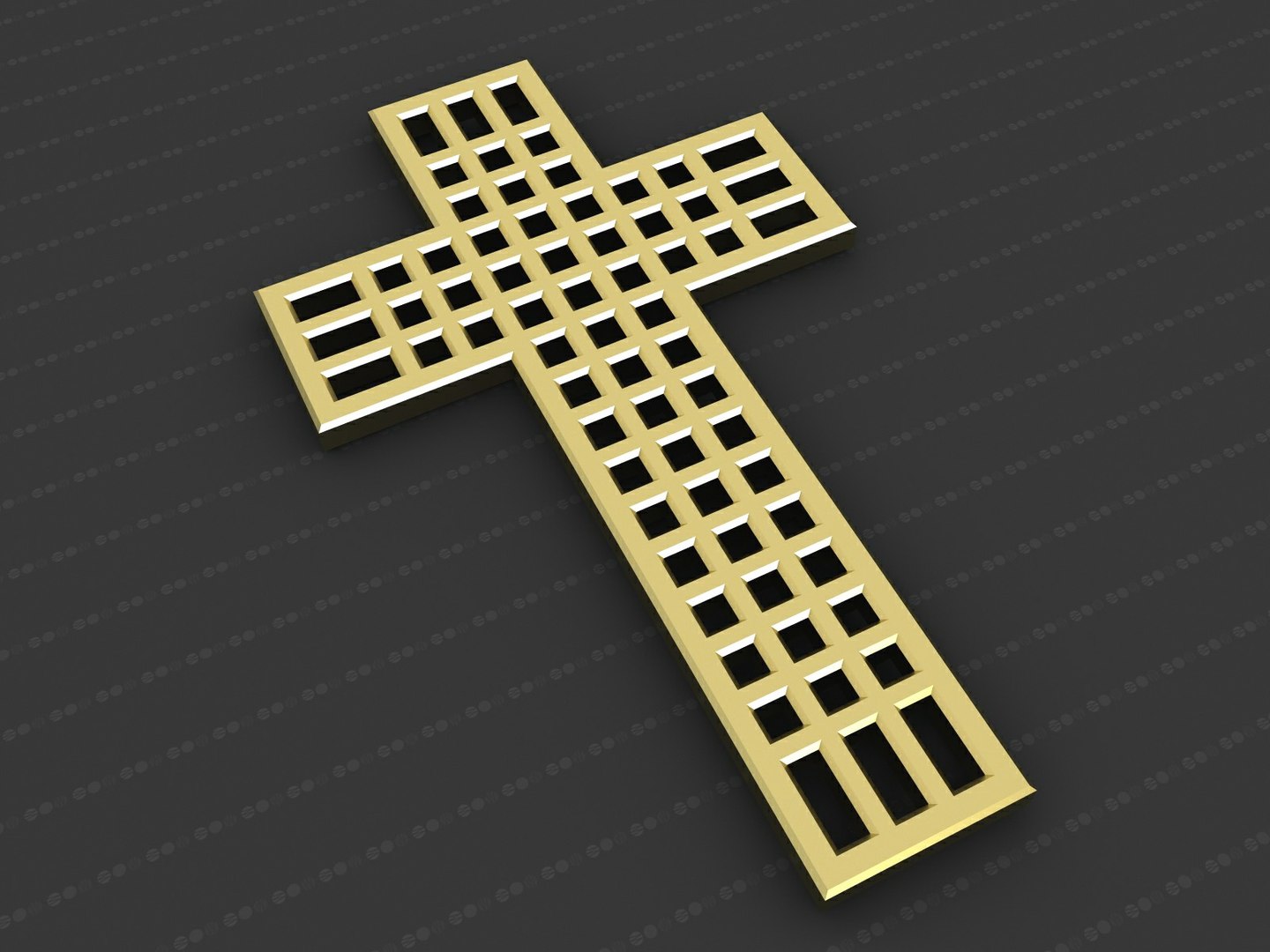 3D cross - TurboSquid 1474413