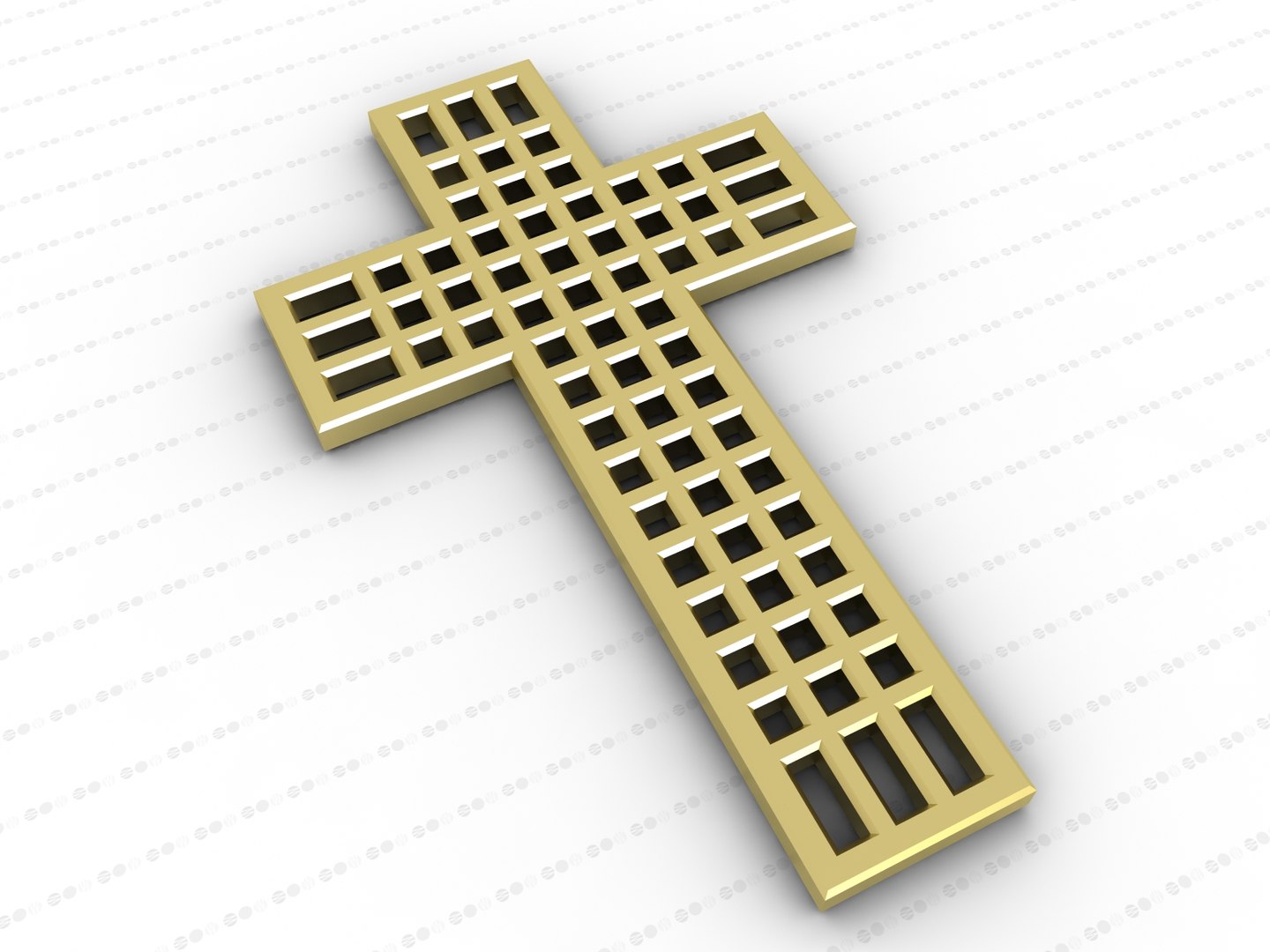 3D cross - TurboSquid 1474413