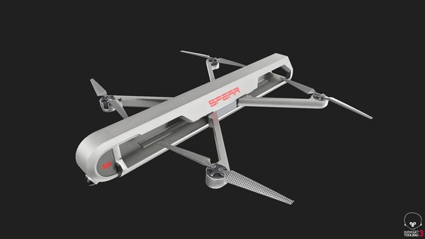 3D model micro-tactical drone 40 ninox - TurboSquid 1646633