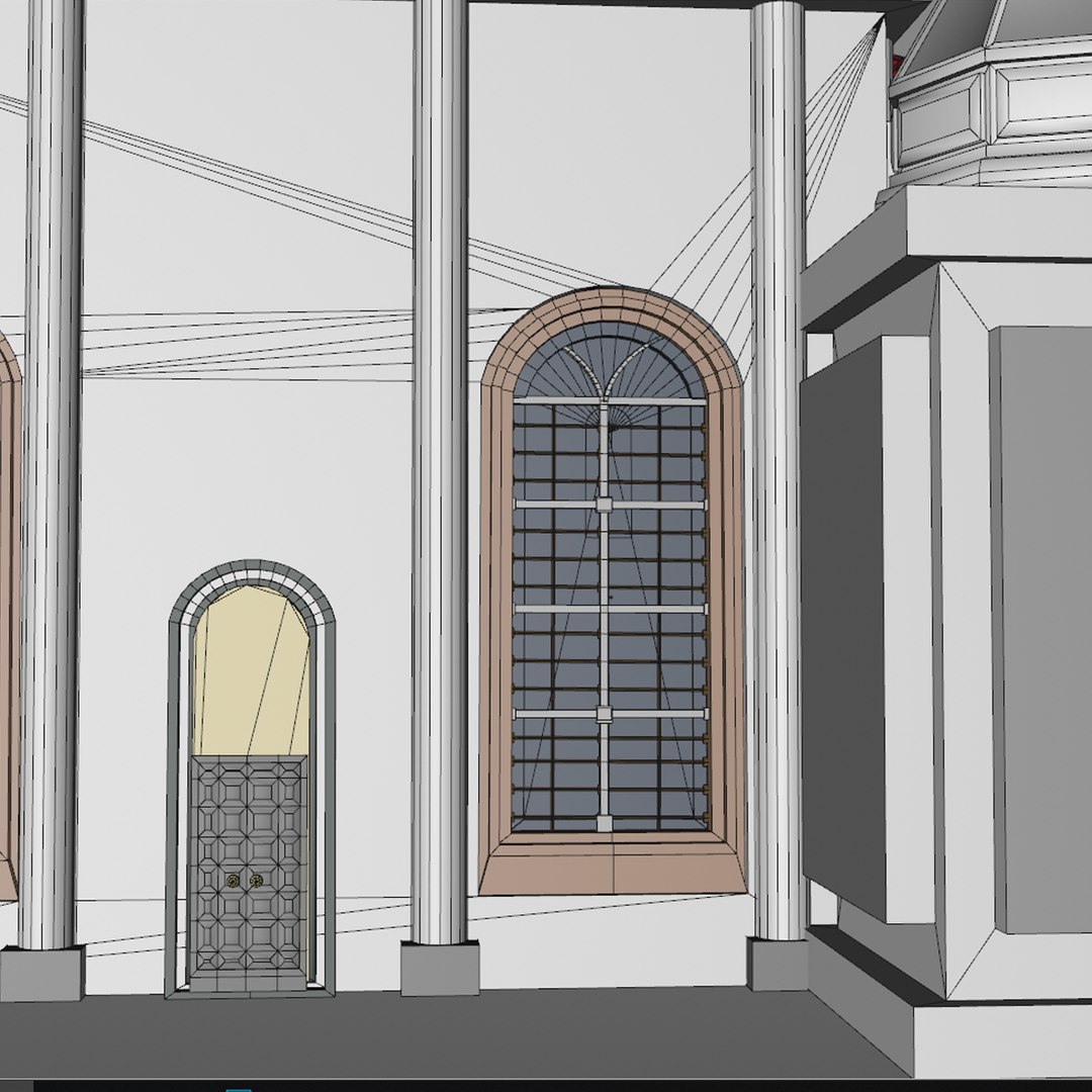 3D Mosque Cartoon - TurboSquid 1334677