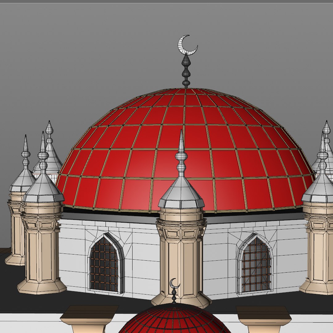 3D Mosque Cartoon - TurboSquid 1334677