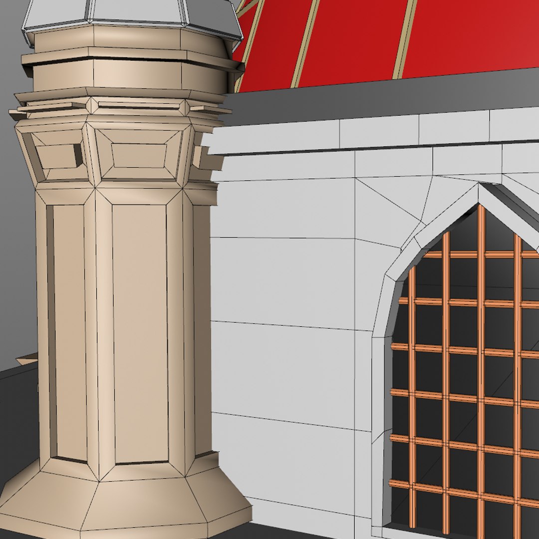 3D Mosque Cartoon - TurboSquid 1334677