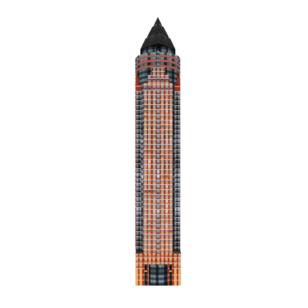 Skyscraper Messeturm 3d Model