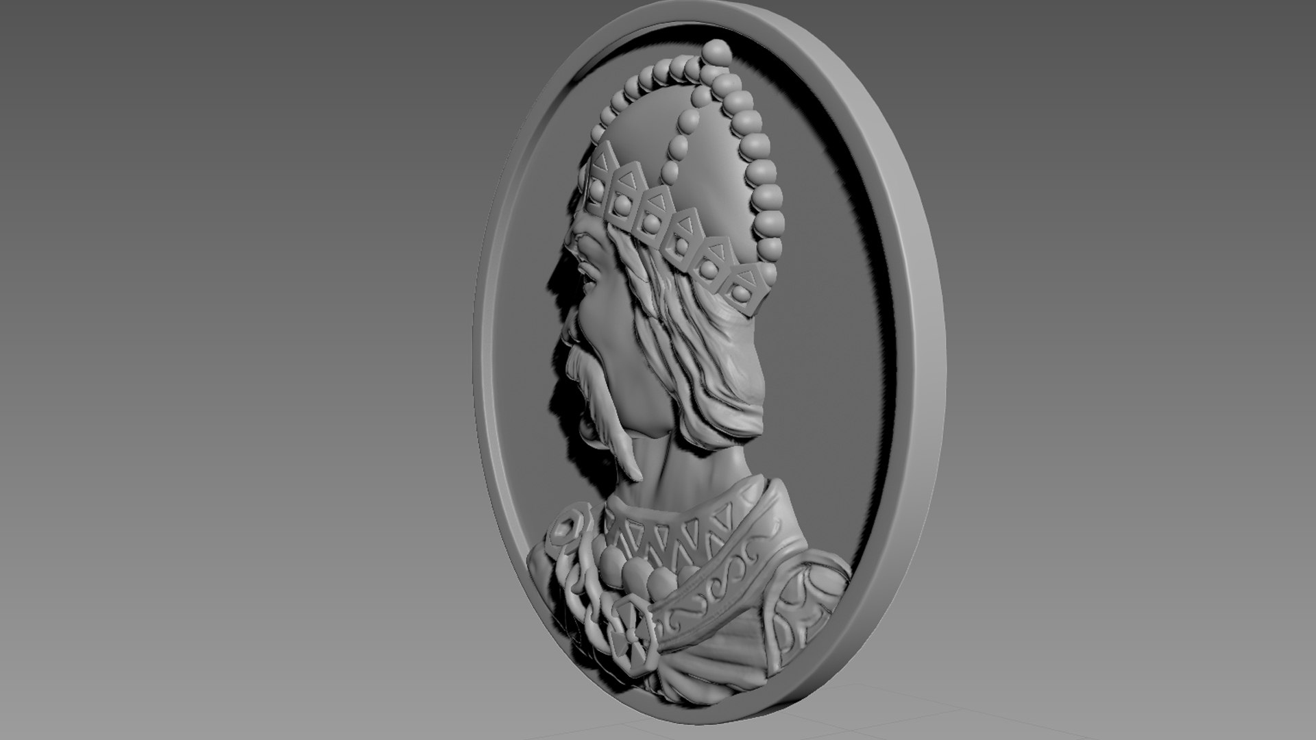 3D Coin Bas-Relief Model - TurboSquid 2108650