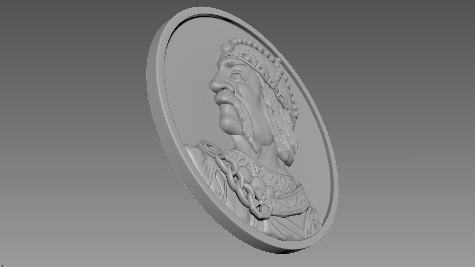 3D Coin Bas-Relief Model - TurboSquid 2108650