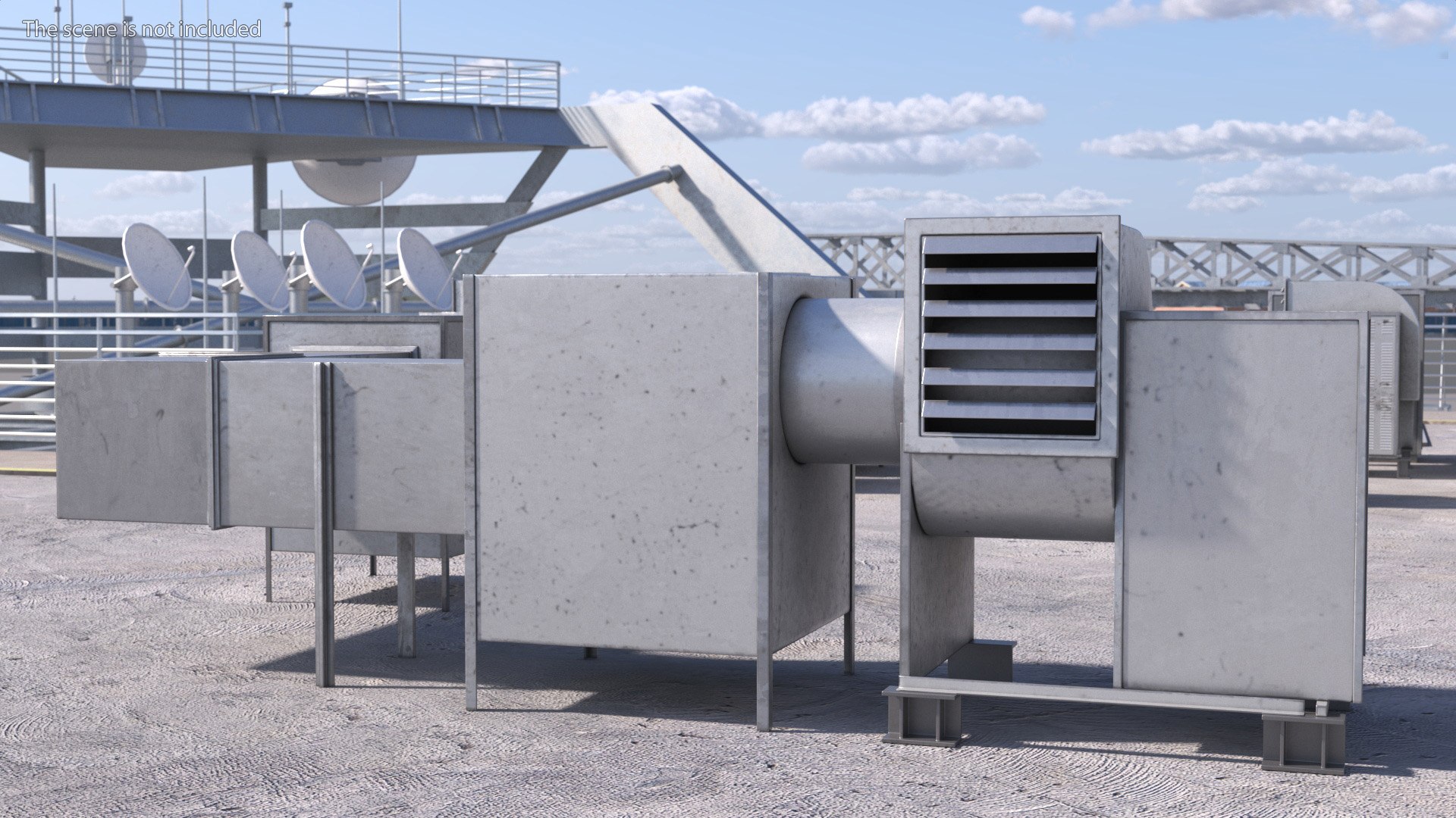 HVAC Ductwork System 3D - TurboSquid 2329790