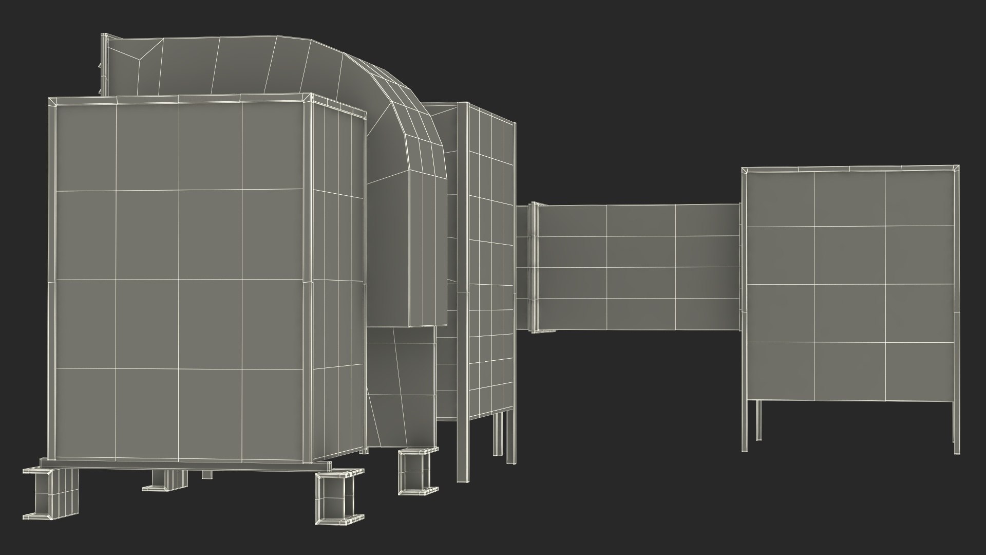 HVAC Ductwork System 3D - TurboSquid 2329790
