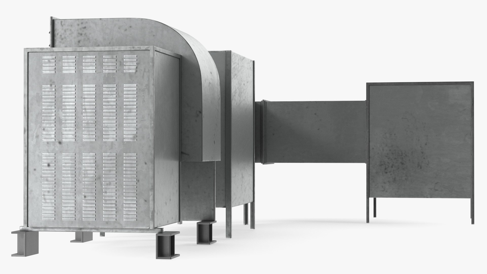 HVAC Ductwork System 3D - TurboSquid 2329790