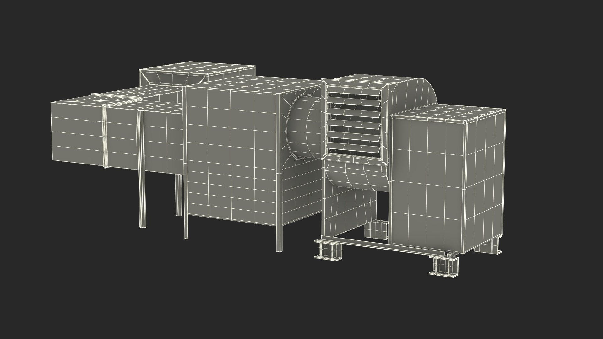 HVAC Ductwork System 3D - TurboSquid 2329790