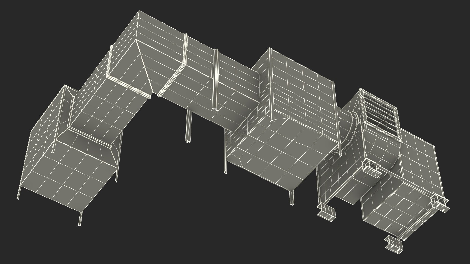 HVAC Ductwork System 3D - TurboSquid 2329790