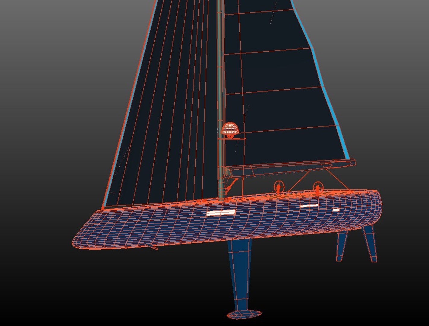 Mega Yacht Model - TurboSquid 1368903