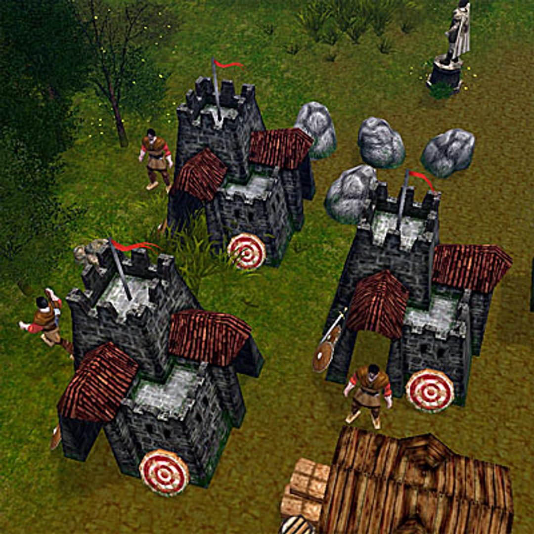 3d Glest Strategy Building