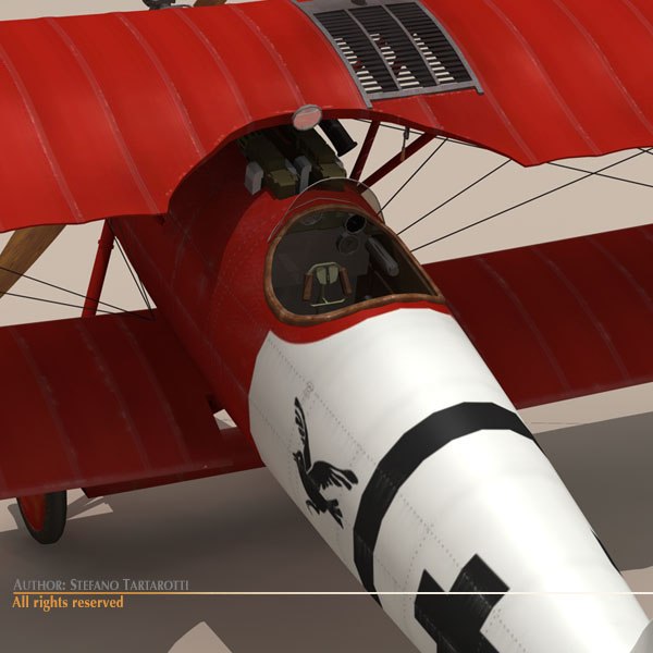 3d albatros d va jasta model