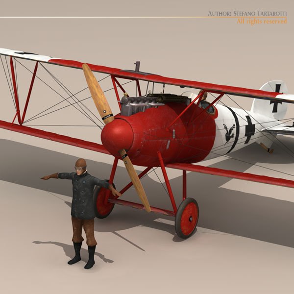 3d albatros d va jasta model