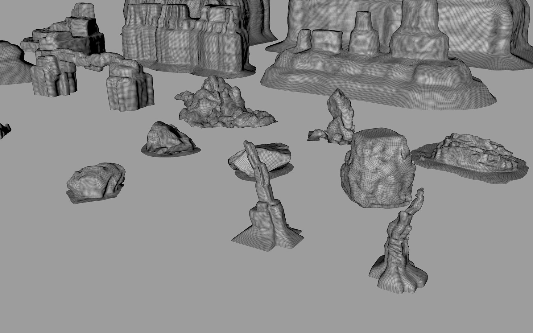 3D Redrock Red Rock Model - TurboSquid 1696164