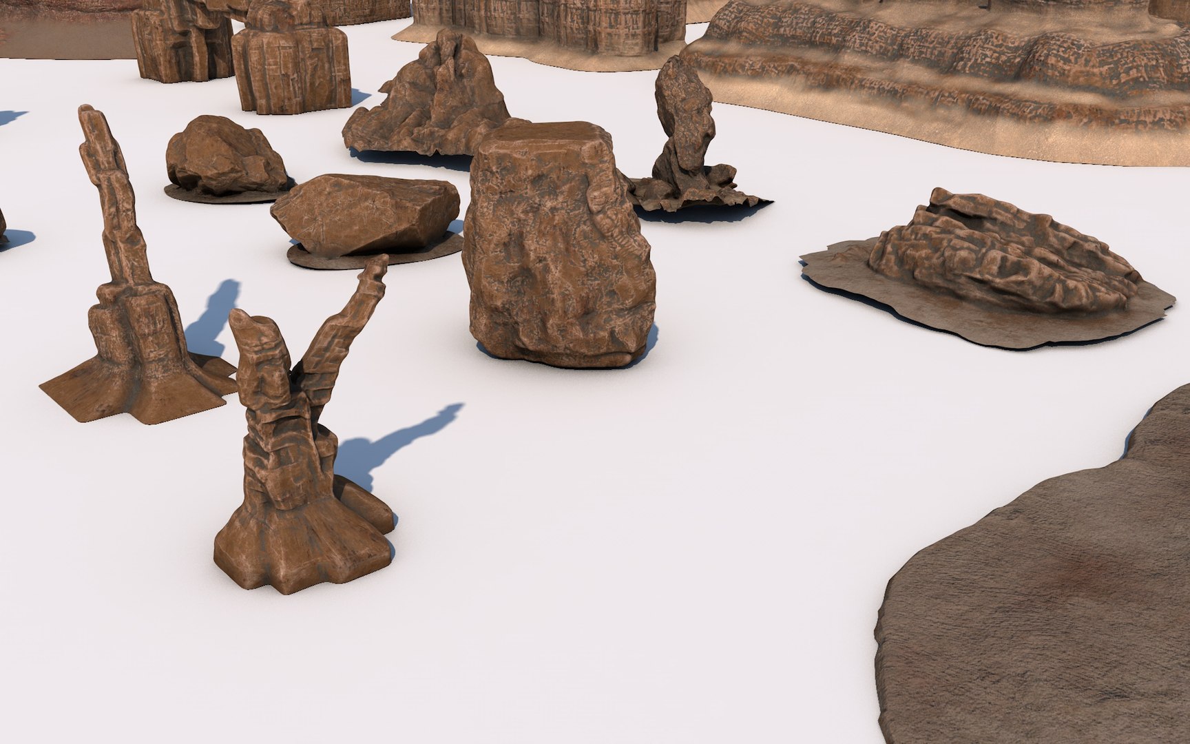 3D Redrock Red Rock Model - TurboSquid 1696164