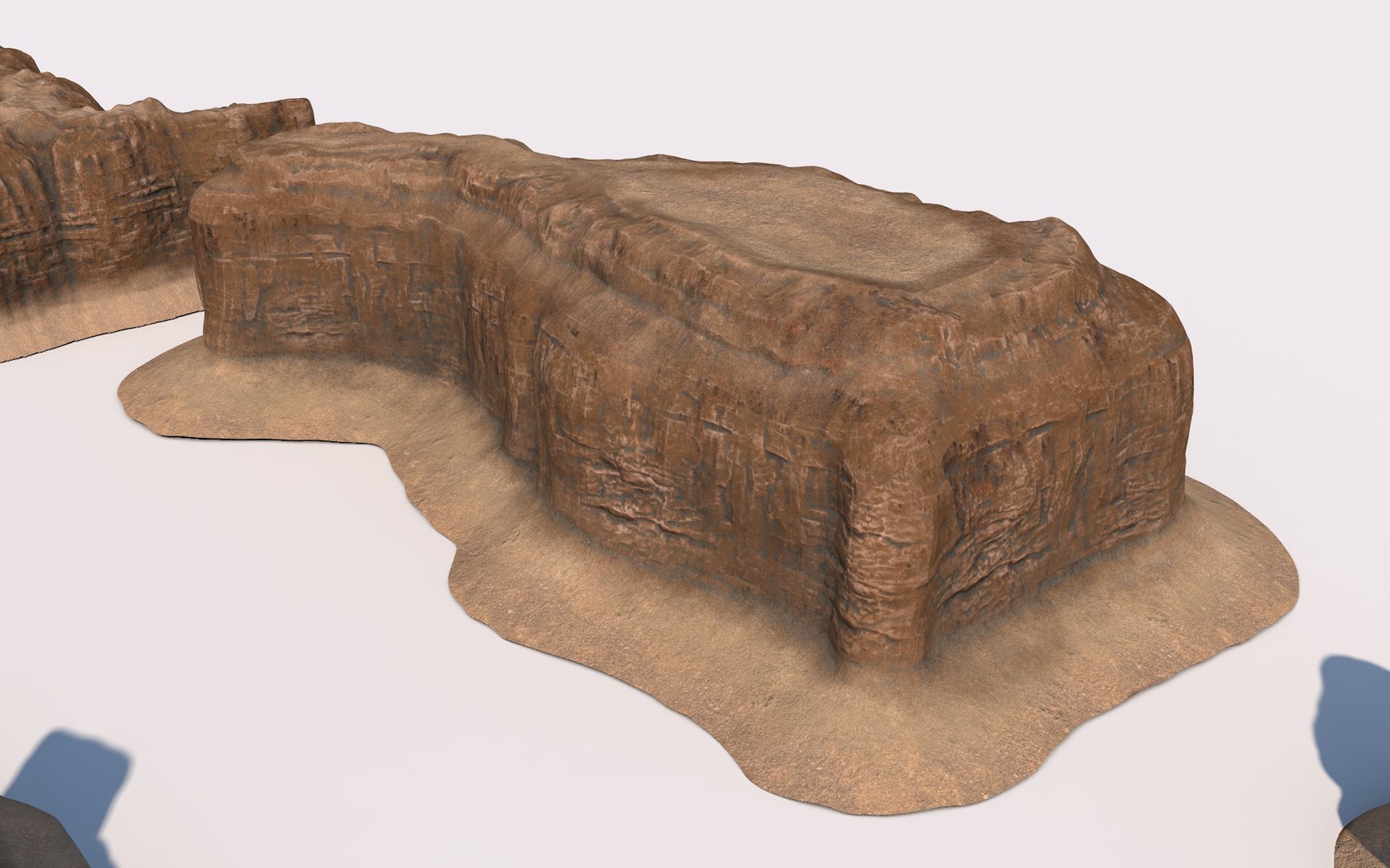 3D Redrock Red Rock Model - TurboSquid 1696164
