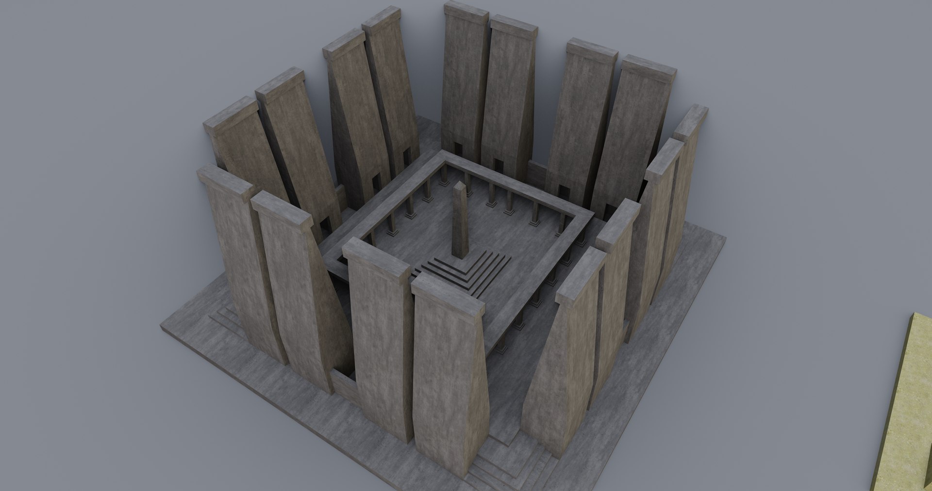 3D Miniature Printing Structure Type-11 - TurboSquid 2084755