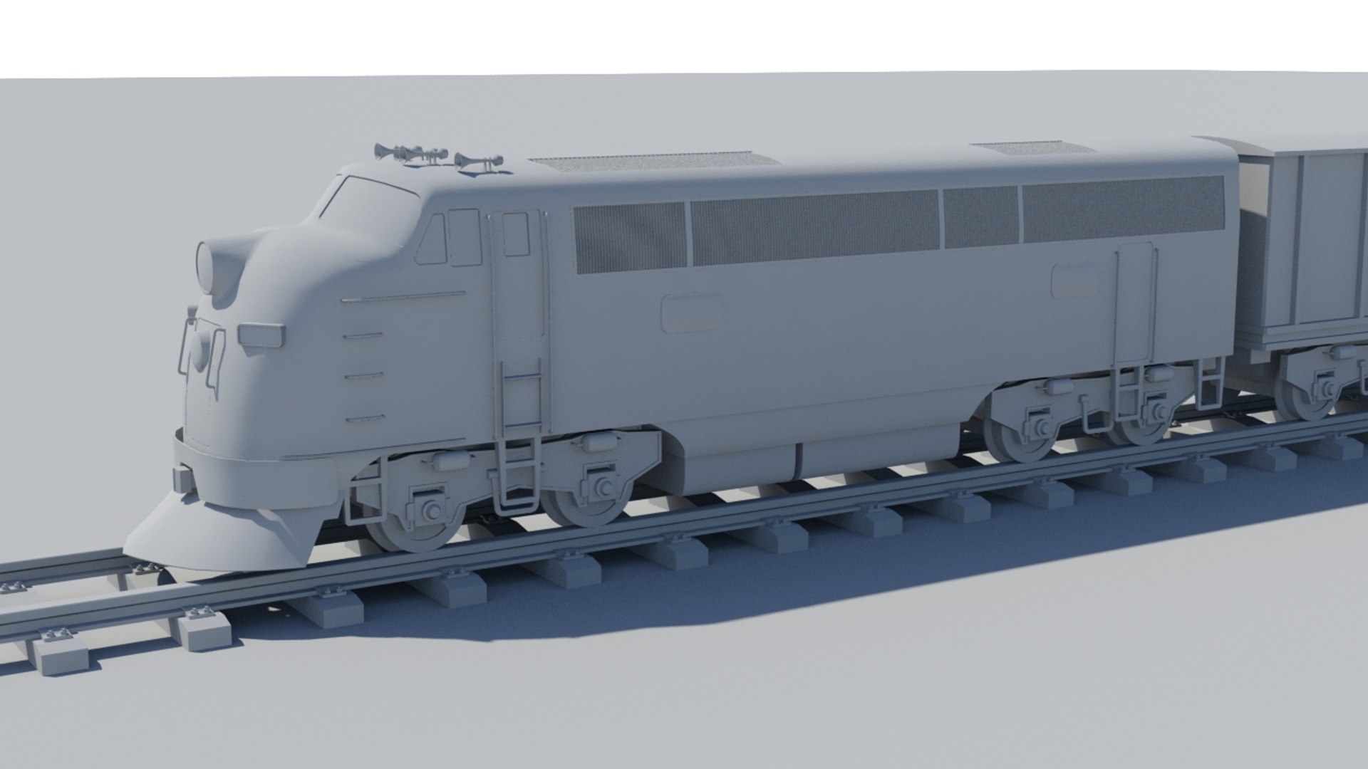 Train 3d Max