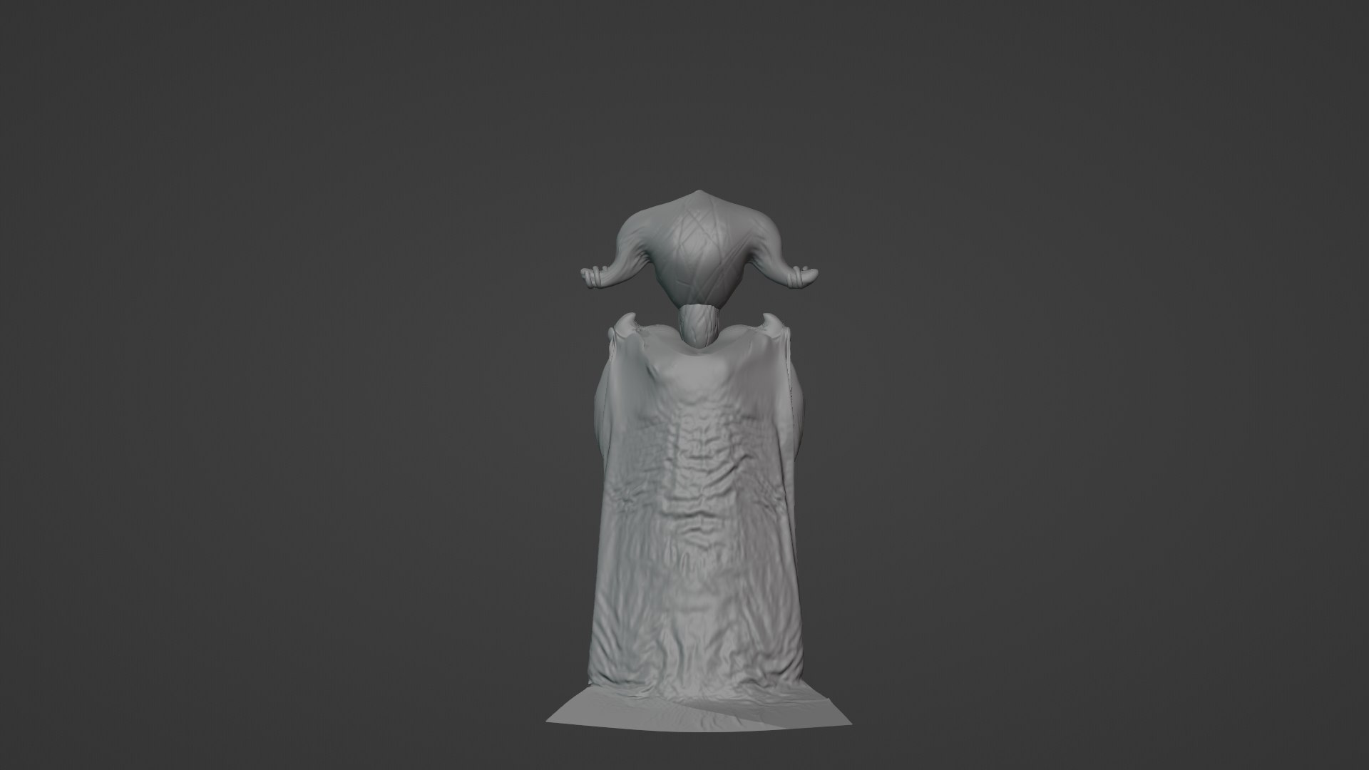 3D Untextured Alien Model Model - TurboSquid 1961394