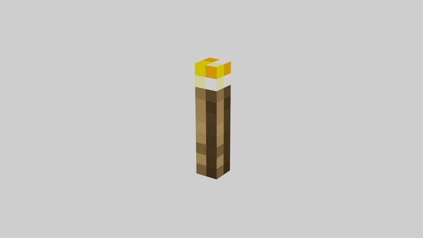 modelo 3d Torch Minecraft - TurboSquid 1984728
