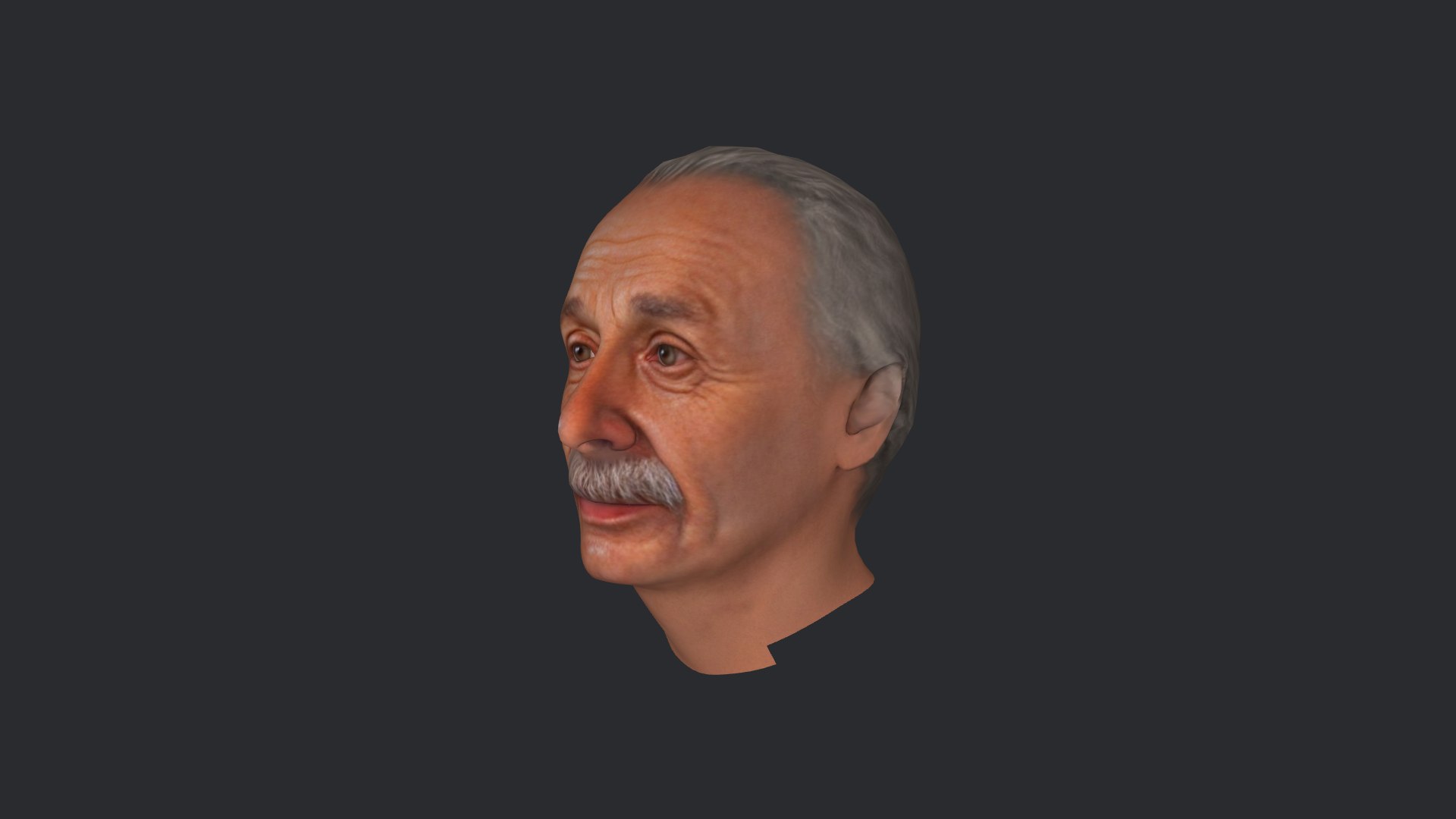Albert Einstein Hyper Realistic Full Body Fully Rigged 3D Character 3D ...