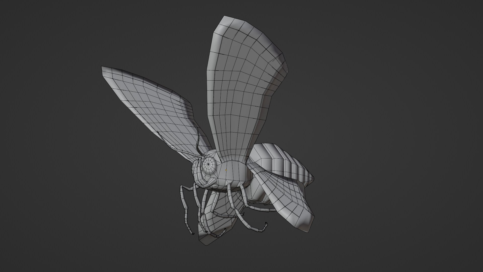 3D ANIMATED MOTH BUTTERFLY Model - TurboSquid 1911235