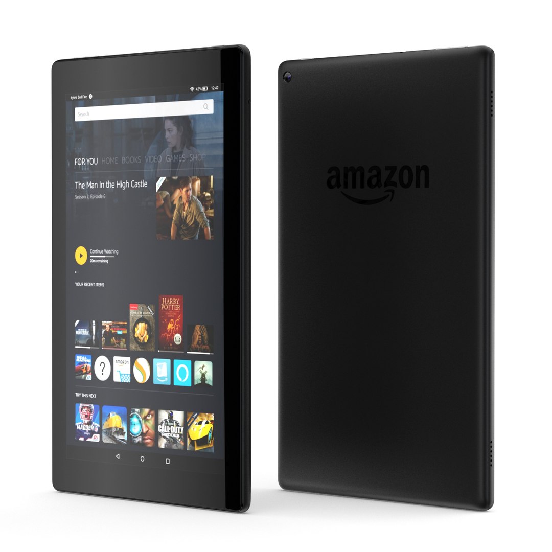 Amazon hd 7 8 3D model - TurboSquid 1331074