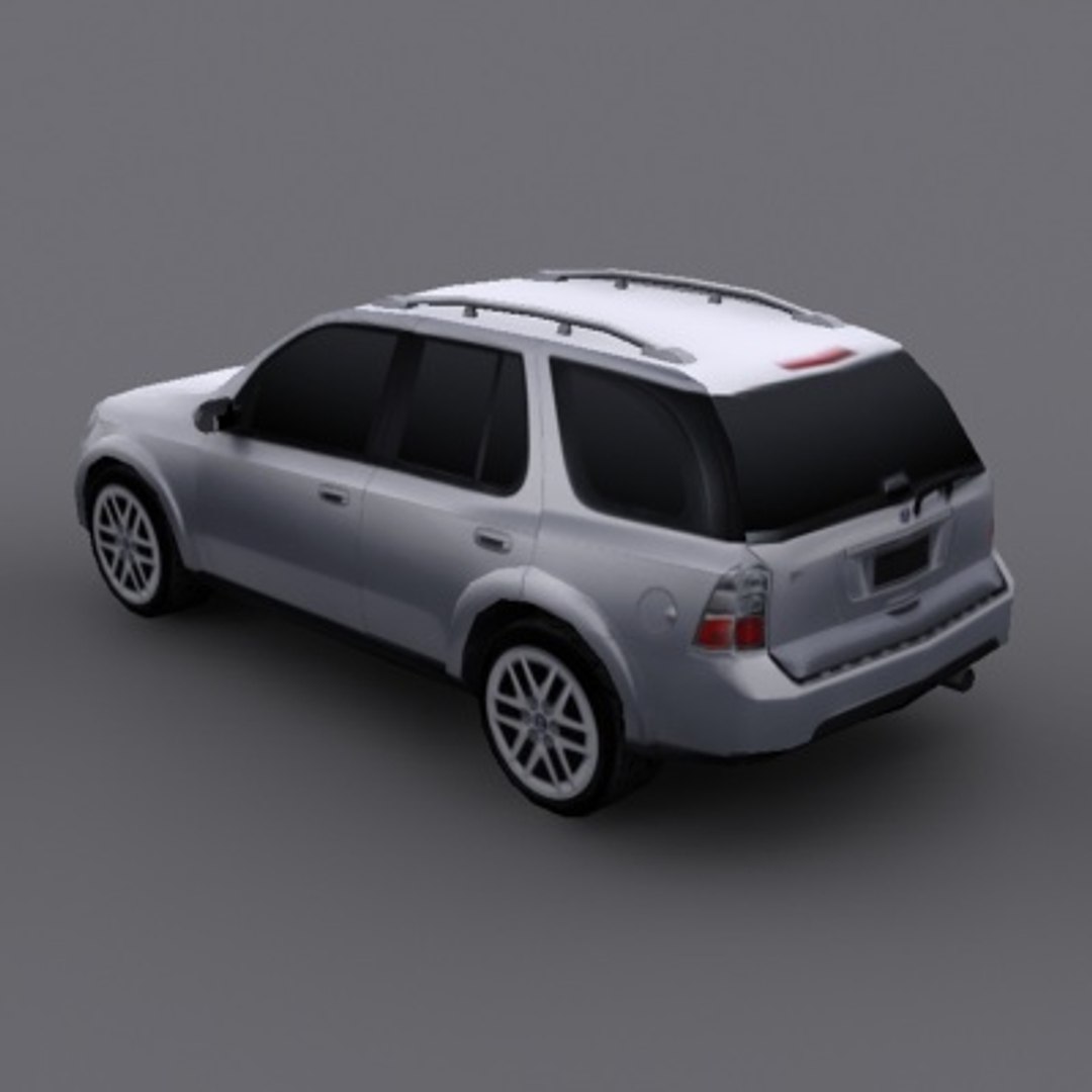 3d Saab 97x Suv Model