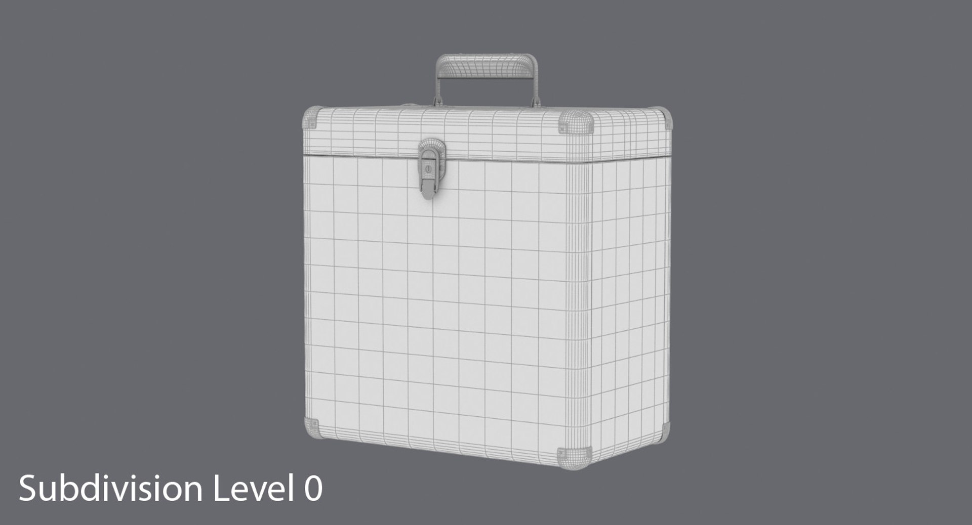 Record carrying case - 3D model - TurboSquid 1321829