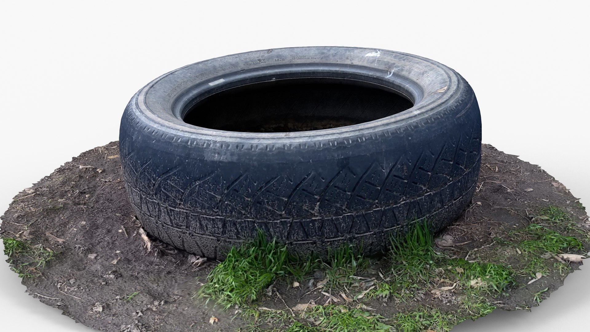 Photorealistic 3D Scan Of A Tire 3D Model - TurboSquid 2391564