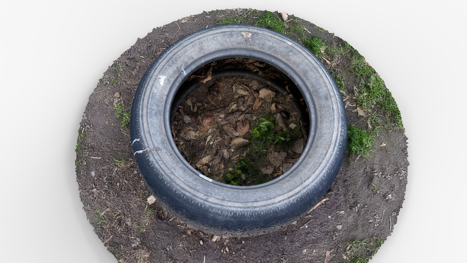 Photorealistic 3D Scan Of A Tire 3D Model - TurboSquid 2391564