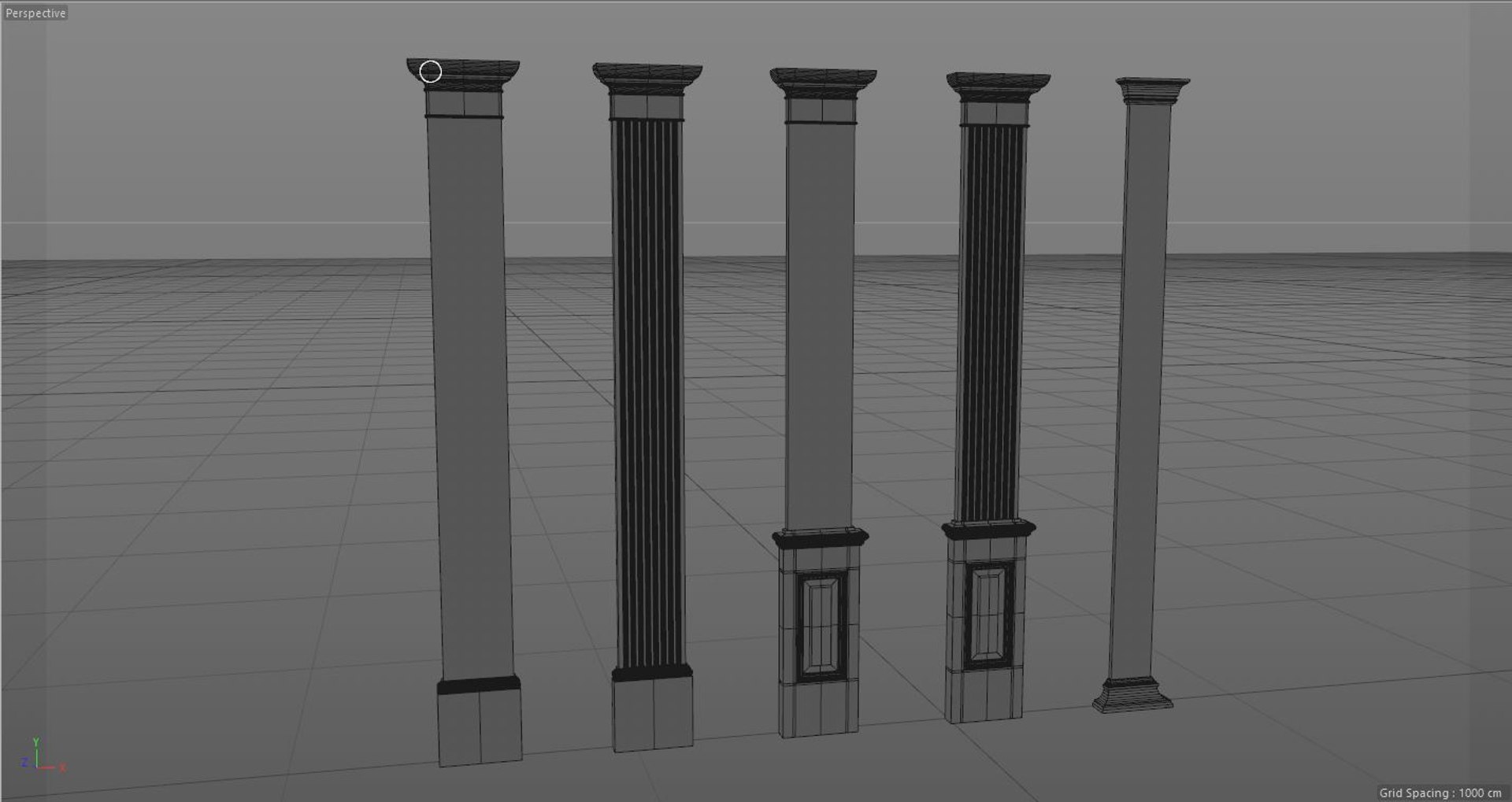 3D Column Model - TurboSquid 1472504