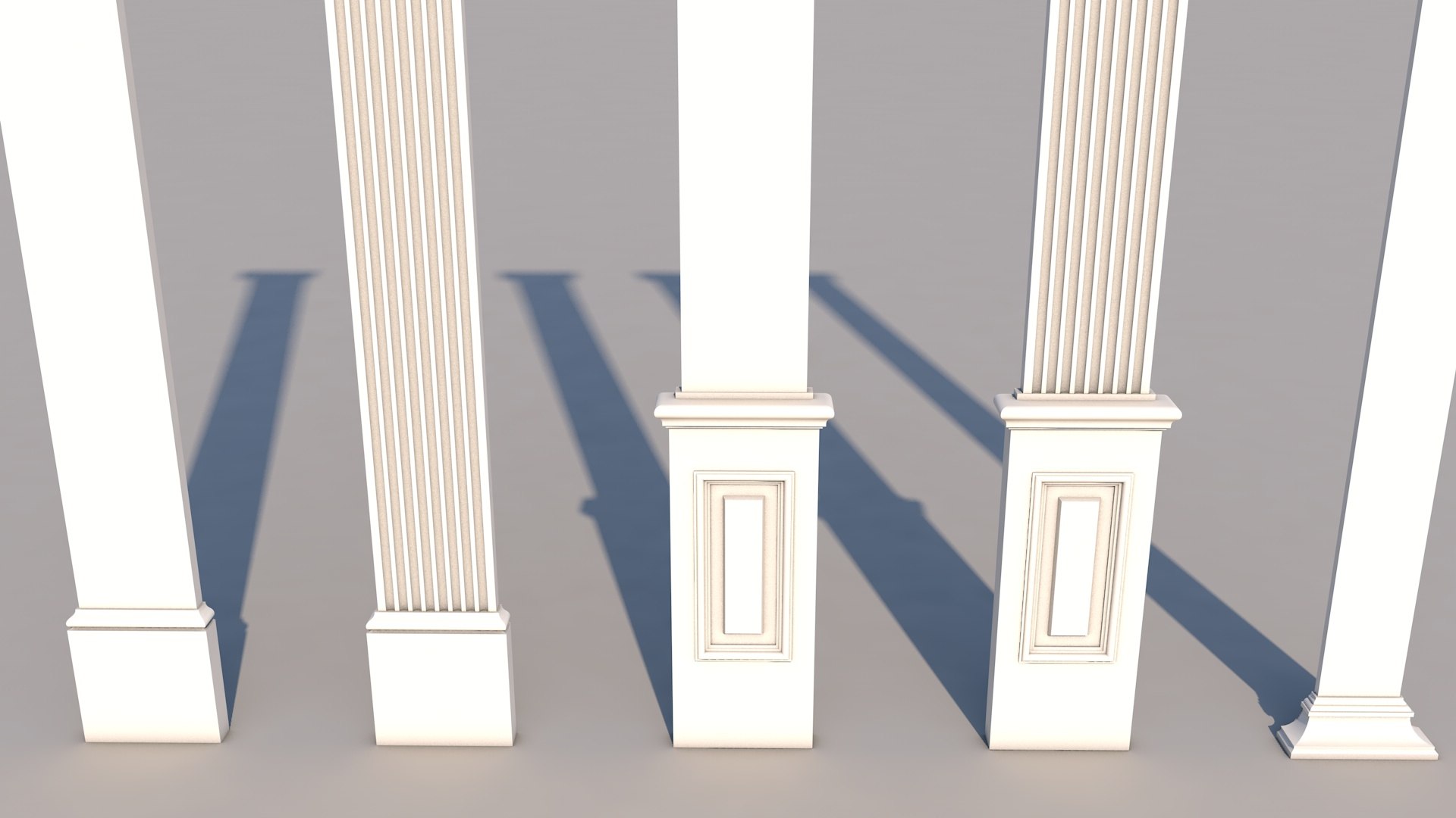 3D Column Model - TurboSquid 1472504