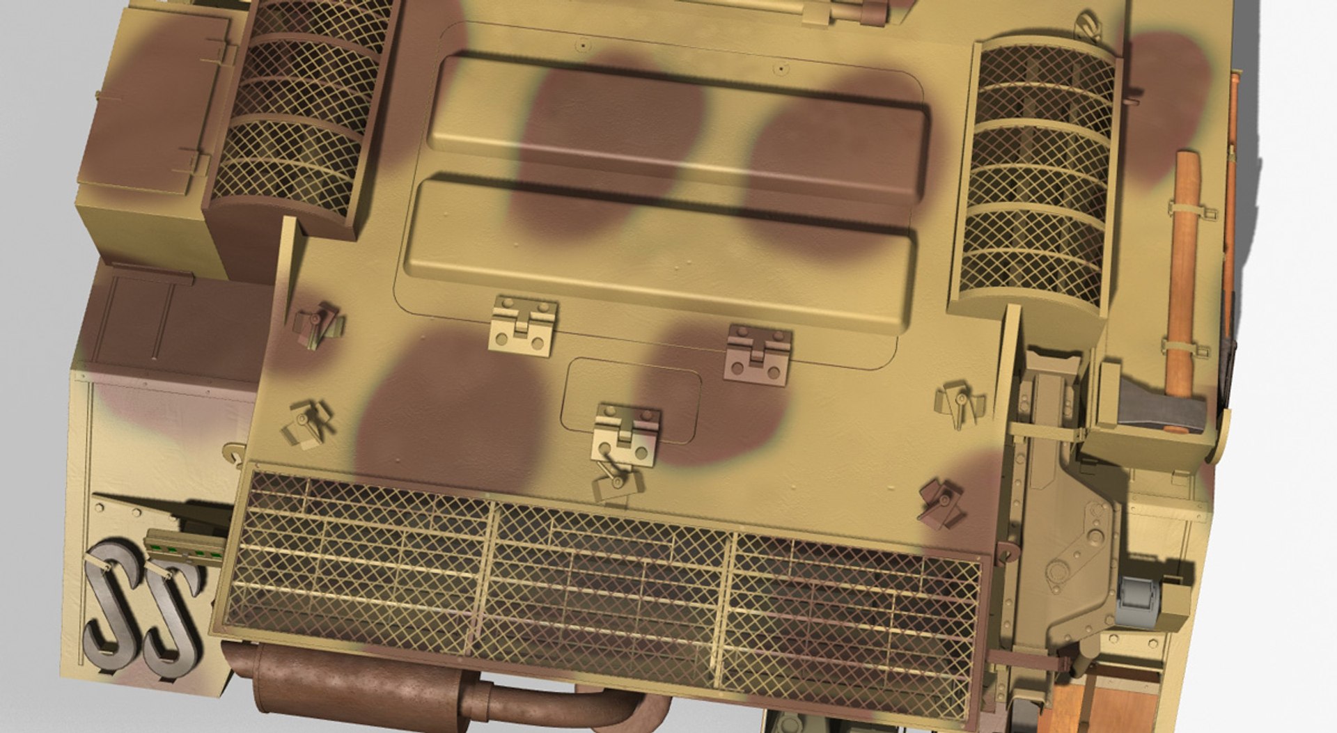 3d Light Tank Ii L Model