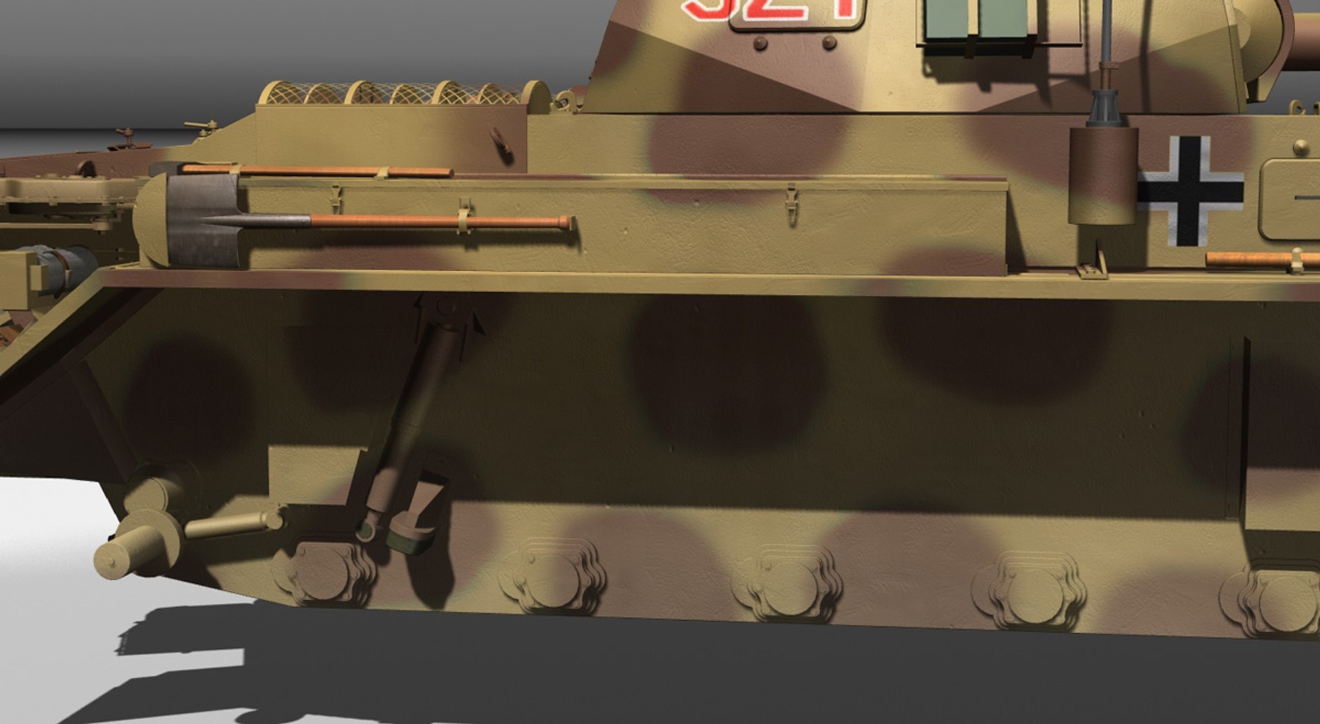 3d Light Tank Ii L Model