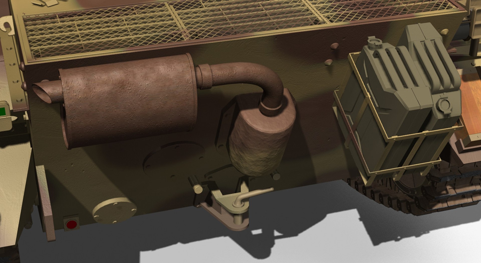 3d Light Tank Ii L Model